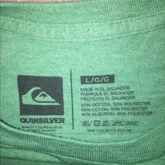 Quiksilver | Shirts | Quicksilver Tee | Poshmark